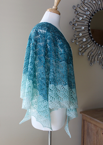 Ravelry: Cloudy Skies Shawl pattern by Michelle Krause