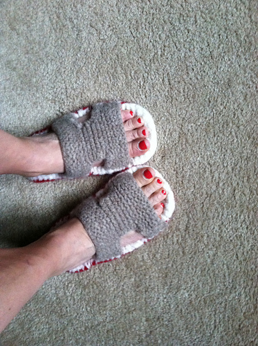 Ravelry: Airy Scuffs pattern by Kris Basta - Kriskrafter, LLC