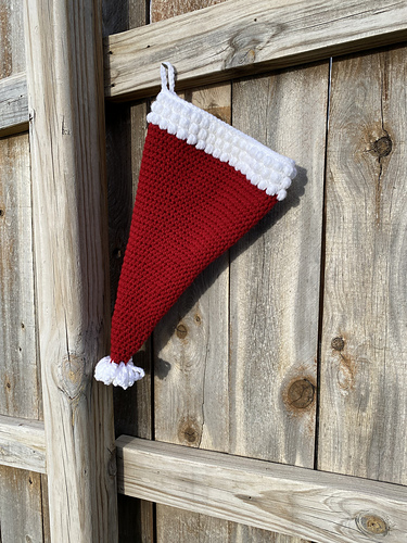 Ravelry: Santa Hat Stocking pattern by Salena Baca