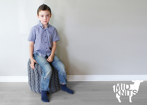 Ravelry: Crochet Cable Footstool (2015024) pattern by Erin Black