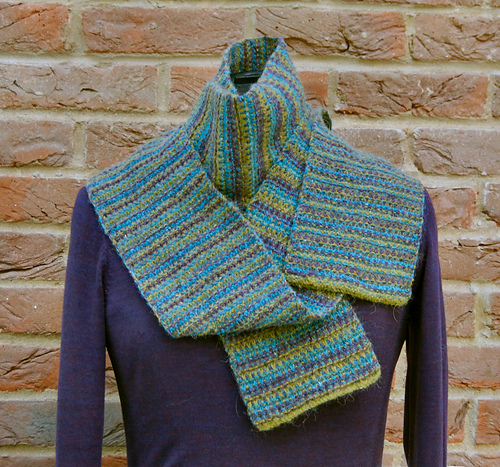 Ravelry: Garter Slip Stitch Scarf pattern by Lisa Richardson