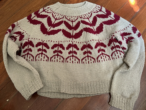Ravelry: Polina pullover pattern by Teti Lutsak