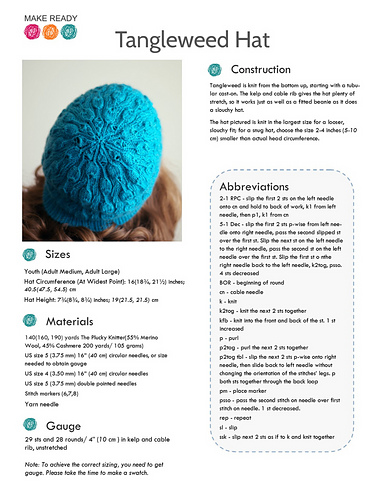 Ravelry: Tangleweed pattern by Heidi Atwood-Reeves