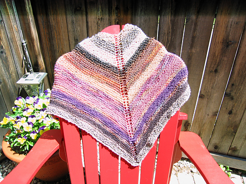 Ravelry: Shawl of Many Colors pattern by Callie Beck
