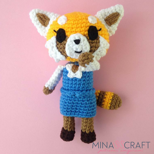 Ravelry: Aggretsuko Amigurumi pattern by Yazmina Nieblas