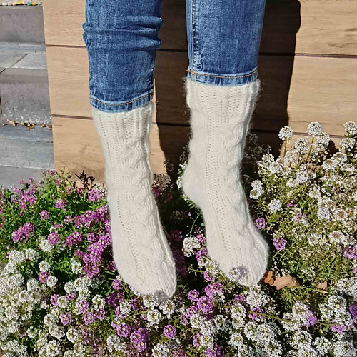 Ravelry: Chunky socks Mila pattern by Natalie Totska
