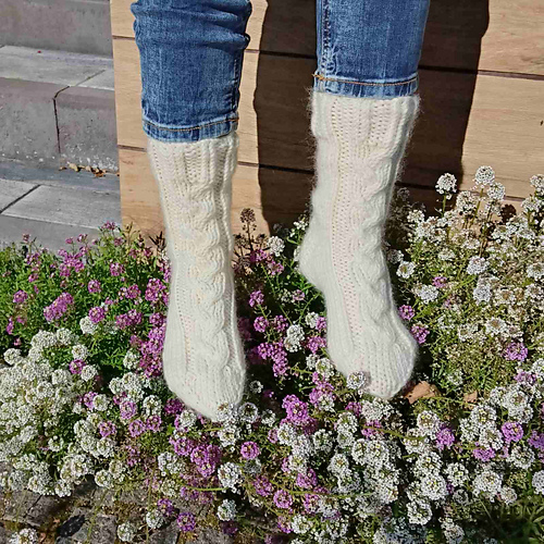Ravelry: Chunky socks Mila pattern by Natalie Totska