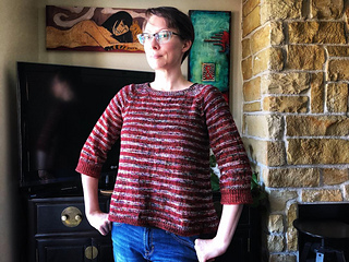 Ravelry: minchniddle's Unexpected Peppermint Sweater