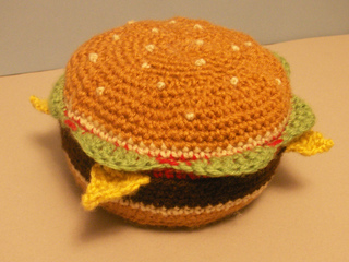 Ravelry: Cheeseburger! pattern by Minda Rebholz