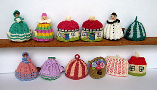 Ravelry: 1:12 - Time for Tea - teacosy collection pattern by Nicola Smith