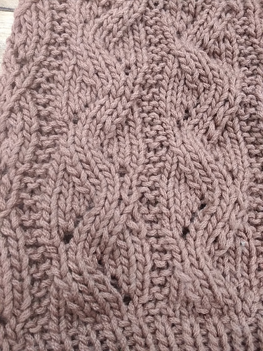Ravelry: Faux Cables Cowl pattern by Small Studio