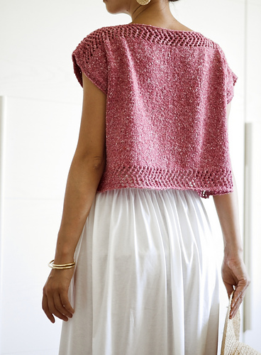 Ravelry: Peony Top pattern by Minimi Knit Design