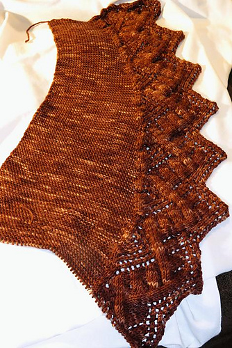 Ravelry: Low Tide Shawl pattern by Sharon Mooney