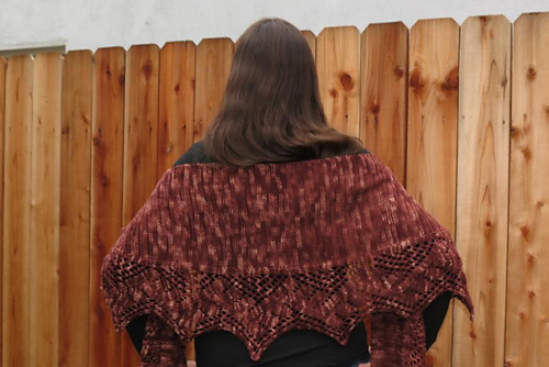 Ravelry: Low Tide Shawl pattern by Sharon Mooney