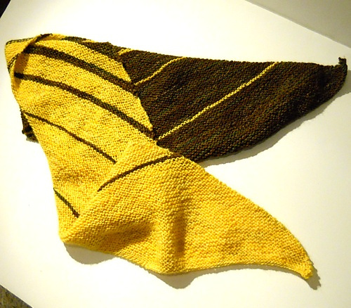 Ravelry: Fibonacci Biased Knit Scarf pattern by Chris Mason