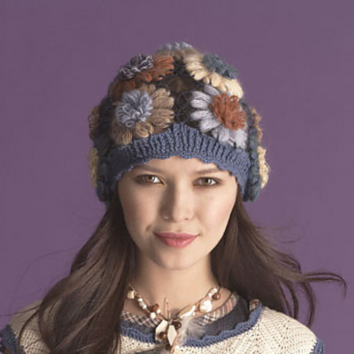 Ravelry: #10 Flower Hat pattern by Anna Sui