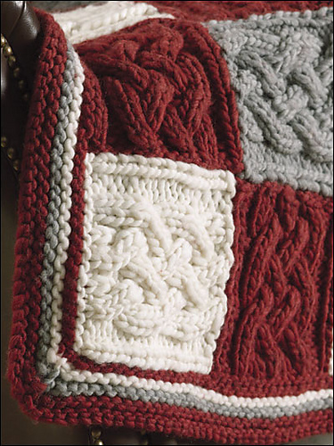 Ravelry: Cable Blocks pattern by E. J. Slayton