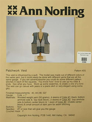 Ravelry: Ann Norling #25 - patterns