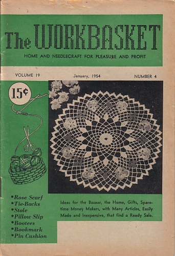 Ravelry: Workbasket Magazine, Vol. 19, No. 4, January 1954 - patterns