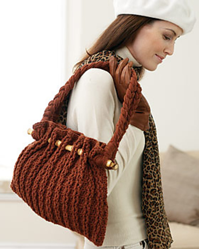 Ravelry: Autumn Tote Bag pattern by Bernat Design Studio