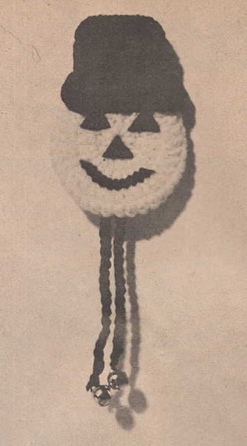 Ravelry: Jack-O-Lantern Doorknob Cover pattern by Donna Riggins