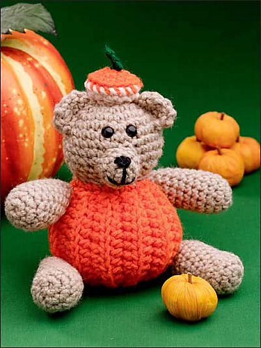 Ravelry: Pumpkin Bear pattern by Kathleen Stuart