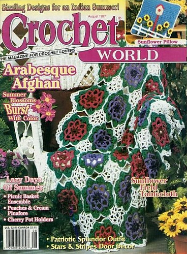 Ravelry: Crochet World Magazine, August 1997 - patterns