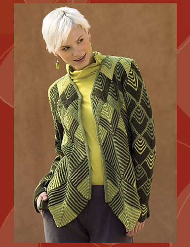 Ravelry: Harlequin Swing Coat pattern by Jane Slicer-Smith