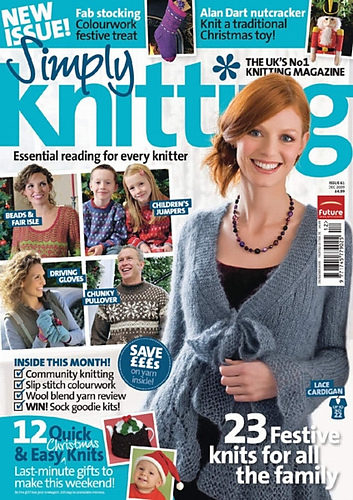 Ravelry: Simply Knitting 61, December 2009 - patterns