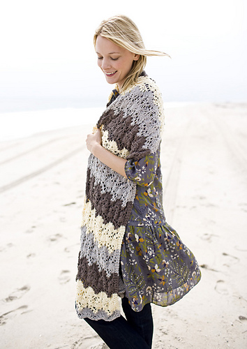 Ravelry: Island Shawl pattern by Lion Brand Yarn