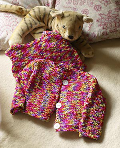 Ravelry: Bright Baby Cardigan pattern by Lion Brand Yarn