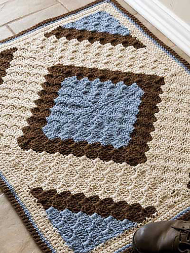 Ravelry: Earth & Sky Rug pattern by Delma Myers
