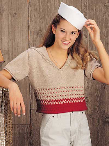 Ravelry: Nautical Sailor Top pattern by Ann E. Smith