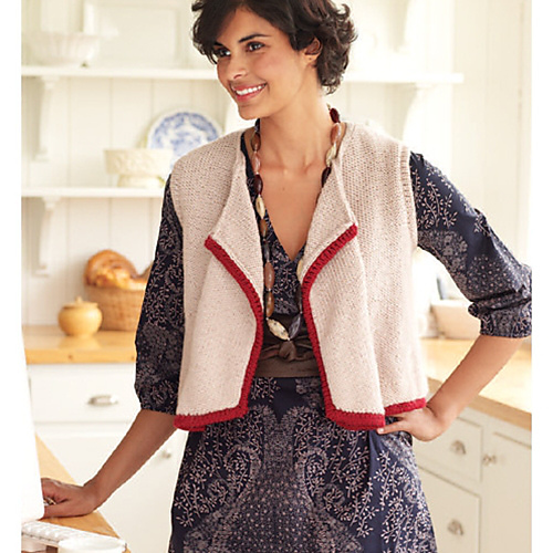 Ravelry: #23 Women's Swing Vest pattern by Mari Lynn Patrick