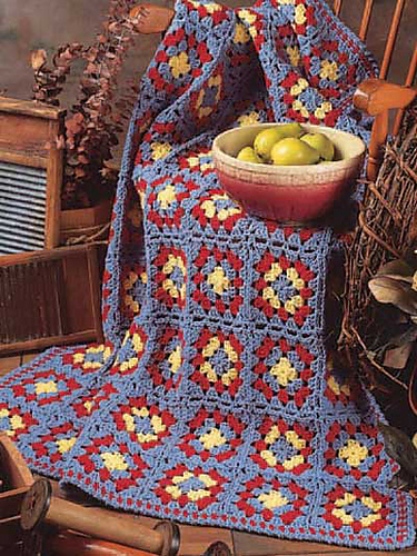 Ravelry: Primarily Country Afghan pattern by Martha Brooks Stein