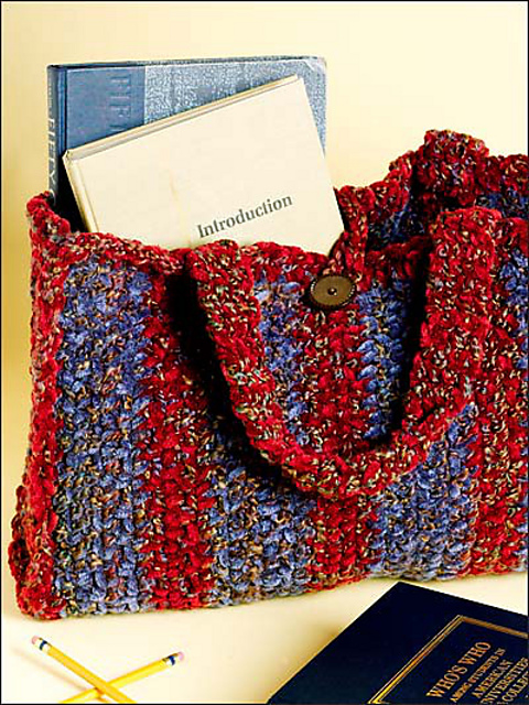 Ravelry: Trendy Tweed Tote pattern by Katherine Eng