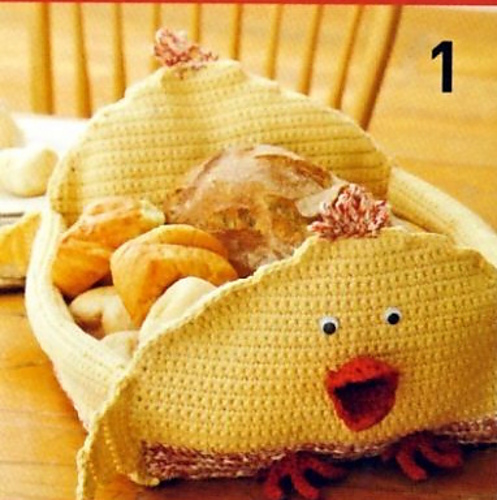 Ravelry: Chicken Basket pattern by Lily Sugar'n Cream and Bernat Design ...