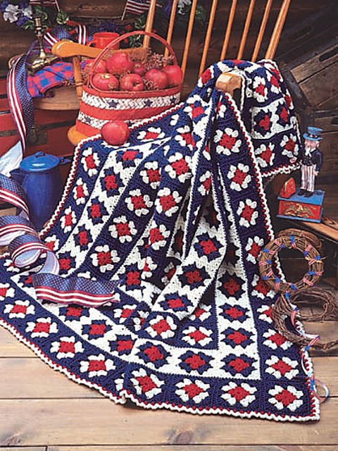 Ravelry: Simply Patriotic Afghan pattern by Martha Brooks Stein