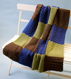 Ravelry: Sampler Throw #L0563 pattern by Lion Brand Yarn