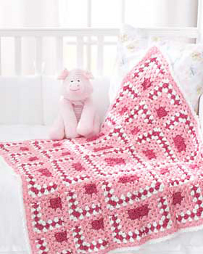Ravelry: Puzzle Blocks Baby Blanket pattern by Bernat Design Studio