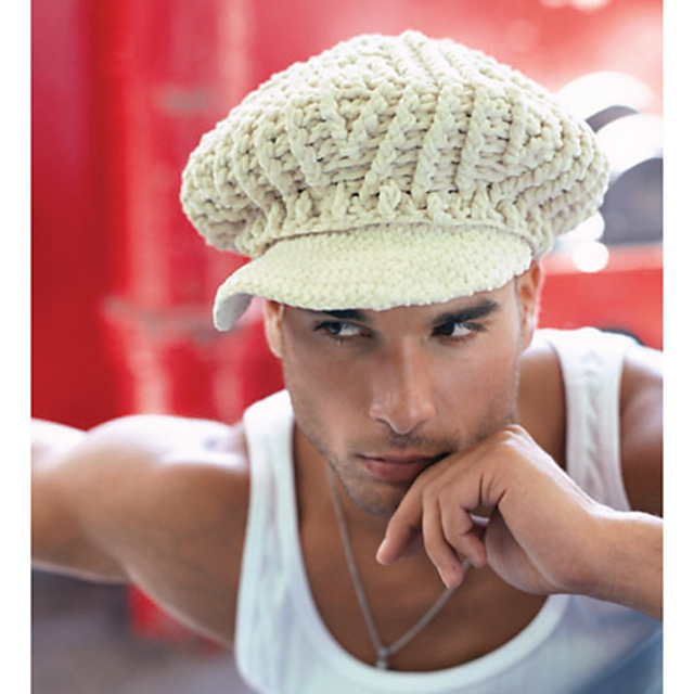 Ravelry: #29 Man's Funky Grunge Cap pattern by Jenny Hansen