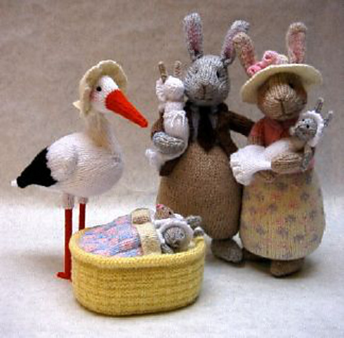 Ravelry: Bunny Babies pattern by Alan Dart