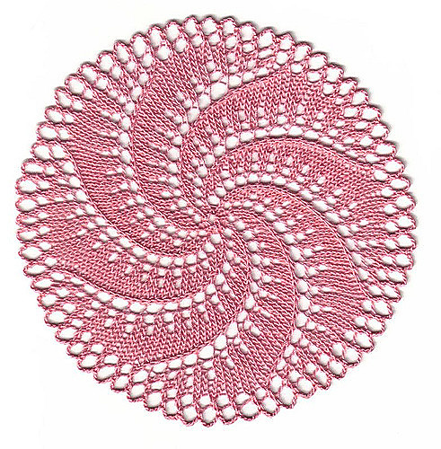 More doily blocking magic : r/knitting