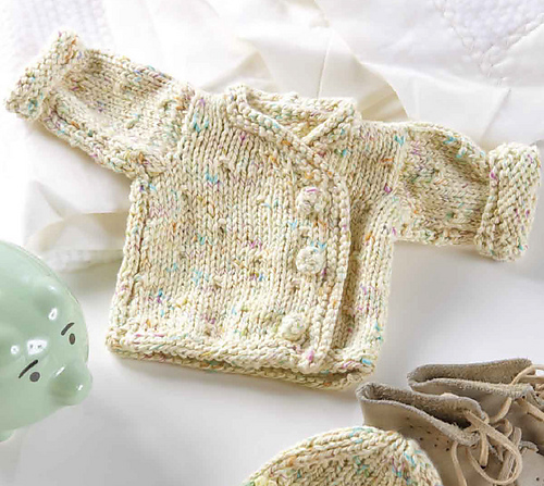 Ravelry: Preemie Outfit: Cardigan pattern by Beth Ann Beck