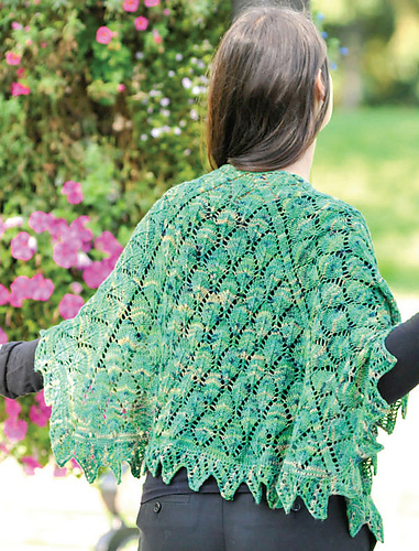 Ravelry: Triple Triangle Cape pattern by Betty P Balcomb