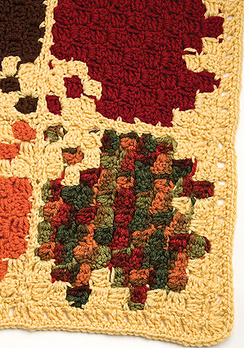 Ravelry: Autumn Leaves Afghan pattern by Kathleen Stuart