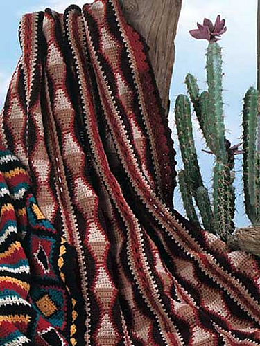 Ravelry: Navajo Triangle Strips pattern by Katherine Eng