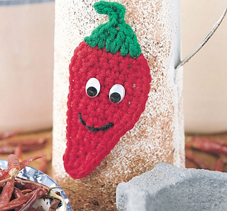Ravelry: Chili Pepper Magnet pattern by Beverly Mewhorter