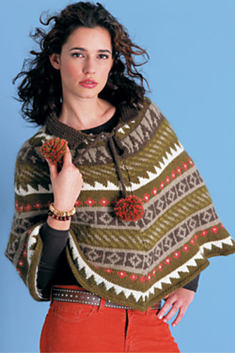 Ravelry: Fair Isle Poncho pattern by Mari Lynn Patrick