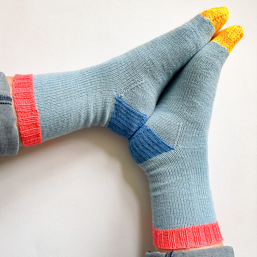 Ravelry: Basic Magic Loop Socks pattern by Mirjam Molenbeek
